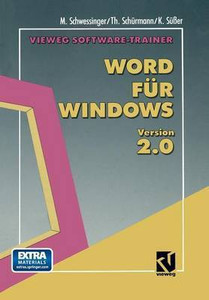 Vieweg Software-Trainer Word fuer Windows 2.0: Buy Vieweg Software-Trainer Word fuer Windows 2.0 ...