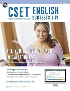 Cset English Subtests I-IV Book + Online: Buy Cset English Subtests I ...