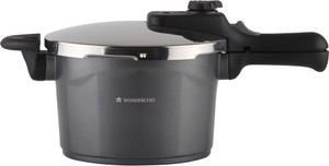 WONDERCHEF Black Swan Die-cast Aluminium 5 L Outer Lid Induction Bottom Pressure Cooker Price in ...