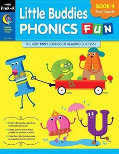 Little Buddies Phonics Fun Book 4 - Short Vowels: Buy Little Buddies ...