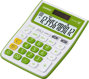 Flipkart.com | CASIO MJ-12VCB-GN Desktop Basic Calculator - Basic