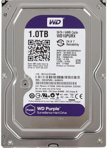 WD Purple 1 TB Surveillance Systems Internal Hard Disk Drive (HDD) (WD10PURX-64E5Y0) - WD ...