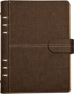 Viva Global Viva Legend Ringbinder -PU Cover 200 Pages 80 GSM Magnetic Flap Closure B5 Notebook ...