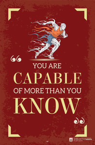You Are Capable Of More Than You Know, Motivational Framed Poster for ...