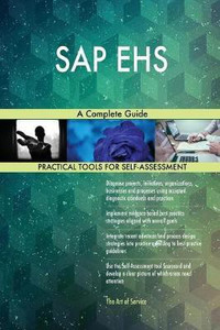 SAP EHS A Complete Guide: Buy SAP EHS A Complete Guide by Blokdyk Gerardus at Low Price in India ...
