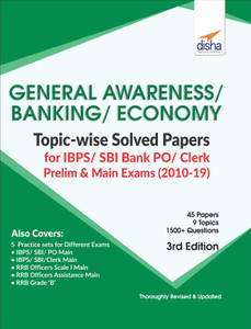 General Awareness, Banking & Economy Topic-Wise Solved Papers for Ibps/ Sbi Bank Po/ Clerk ...
