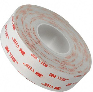 3M DSS-0002 4941 VHB (Very High Bonding) Double Sided Tape, 19.05 mm X 8.226 m 1.1 m Double ...