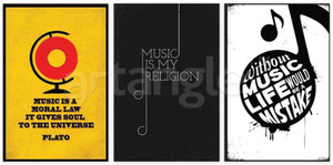 MUSIC IS A MORAL LAW IT GIVES SOUL TO THE UNIVERSE PLATO wall poster ...