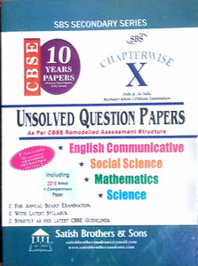 CBSE Unsolved Question Papers For Class 10 English Communicative/Social Science/Mathematics ...