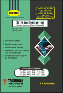 DECODE-Software Engineering For RGPV (SEM-IV CSE SEM-VI CSE) R-18: Buy DECODE-Software ...