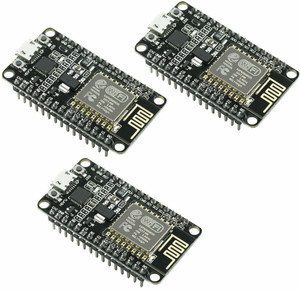 REES52 3pcs ESP8266 NodeMCU CP2102 ESP 12E WiFi Internet Development
