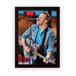 Chris Martin Coldplay Paper Print - Art & Paintings posters in India ...