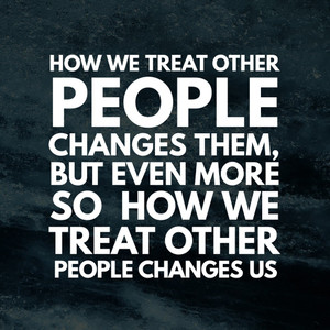how we treat other sticker poster|Motivational Poster|Inspirational ...