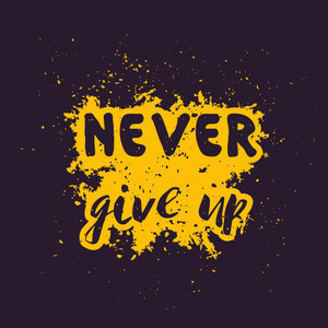never give up |Motivational Poster|Inspirational Poster|Gym poster|All ...