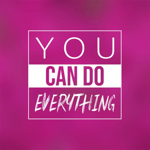 you can do everything |Motivational Poster|Inspirational Poster|Gym ...