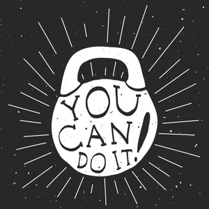 you can do it |Motivational Poster|Inspirational Poster|Gym poster|All ...