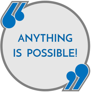 anything is possible |Motivational Poster|Inspirational Poster|Gym ...