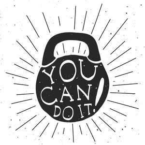 you can do it |Motivational Poster|Inspirational Poster|Gym poster|All ...