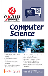 Class 12/Plus Two Computer Science Exam Winner (KERALA SYLLABUS) Boby Books: Buy Class 12/Plus ...