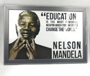 Education quotation from "Nelson Mandela" Photographic Paper - Quotes ...