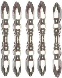 Inditrust PH2 65mm Double end Screw Driver Drill Bit Pack of 5 Screwdriver Bit Set Price in ...