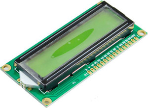 poxiot LCD 16x2 Alphanumeric Display (JHD162A) for 8051, (Yellow) Electronic Components ...