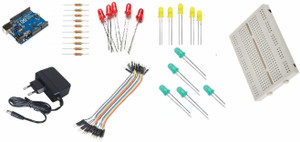 Electrobot DIY Arduino Traffic Light Controller Project Kit with Code and Tutorial CD Light ...