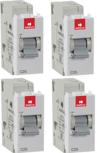HAVELLS Fabio 25A SP MINI MCB C SERIES (Pack of 4) MCB Price in India - Buy HAVELLS Fabio 25A SP ...