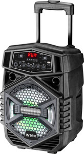Buy Intex Multimedia Trolley Speaker T-301 TUFB 12 W Bluetooth Party Speaker Online from ...
