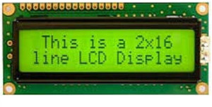 DANGI E SHOP LCD 16X2 Yellow Backlight Alphanumeric Display For 8051,AVR,Arduino,Raspberry Pi ...