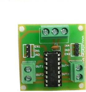 DANGI E SHOP OL-BOARD-L293D-02 L293D Ic Based Motor Driver Module Micro Controller Board ...