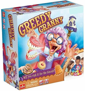 Goliath Games Greedy Granny Game Grandma Sleeping Biscuit Party & Fun ...