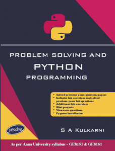 Problem Solving And Python Programming Buy Problem Solving And Python