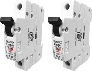 SKN Bentex SINGLE POLE MCB B 32 PACK OF 2 SINGLE POLE MCB B 32 MCB Price in India - Buy SKN ...