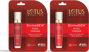 LOTUS MAKE - UP Divine Dew Sindoor Combo - Red & Maroon Sindoor Price in India - Buy LOTUS MAKE ...