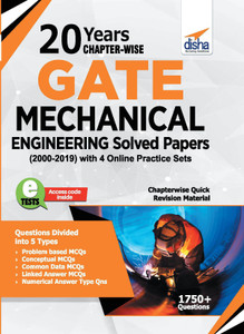 20 years Chapter-wise GATE Mechanical Engineering Solved Papers (2019 - 2000) with 4 Online ...