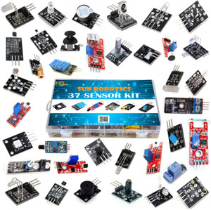 SunRobotics SENSORS KIT COMBO 37-IN-1 FOR ARDUINO AND RASPBERRY Educational Electronic Hobby Kit ...