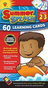 Summer Splash Learning Cards, Grades 2 - 3: Buy Summer Splash Learning ...