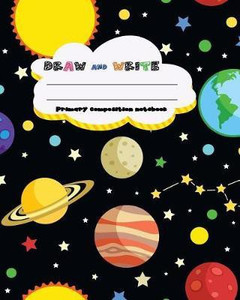 DRAW and WRITE primary composition notebook, 8 x 10 inch 200 page ...