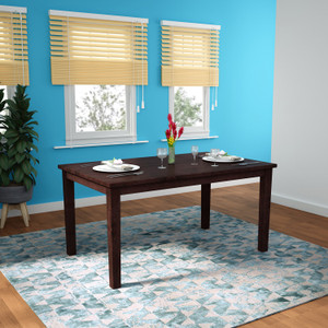 Godrej Interio Timberland Solid Wood 6 Seater Dining Table Price in India - Buy Godrej Interio ...