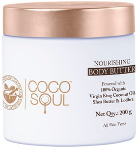 Coco Soul 100% Vegan Body Butter with Coconut Shea Butter & Ayurveda - Price in India, Buy Coco ...