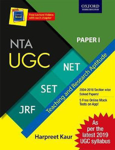 Nta UGC (Net/Set/Jrf) Paper - I - Teaching and Research Aptitude 1 Edition: Buy Nta UGC (Net/Set ...