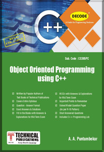 Decode Object Oriented Programming Using C For Jntu H Course Ii I Cse Cs Pc Buy