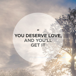 you deserve love |Motivational Poster|Inspirational Poster|Gym poster ...