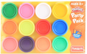 FUNSKOOL Play-Doh Party Pack 12 Colours - Play-Doh Party Pack 12 Colours . Buy No Character toys ...