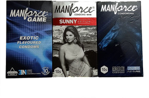 MANFORCE Sunny Leone Edition with two different flavours Condom Price in India - Buy MANFORCE ...