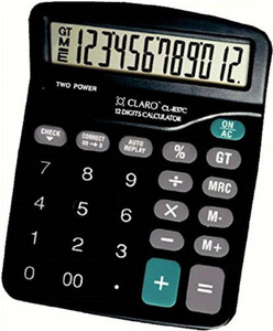 Flipkart.com | CLARO CL-837 Basic Calculator - Basic