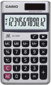 Flipkart.com | CASIO SX-320P-W Portable Basic Calculator - Basic
