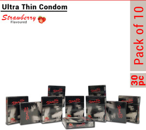 Wisdom Xtrafun Ultra Thin Latex Strawberry Flavor Condom Price in India - Buy Wisdom Xtrafun ...
