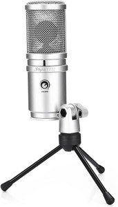 Superlux USB large diaphragm studio condenser Recording Microphone E205U with Volume Control for ...